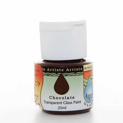 Artiste Glass Paint (20ml) - Aquaglass - Chocolate (DOA 764114 ...